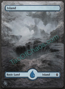 Basic Land: Island 1 – Altered Magic Cards By Chaos